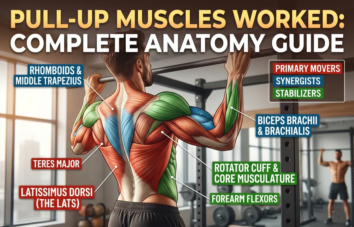 Pull-Up Muscles Worked: Complete Anatomy Guide – Calisthenics Association